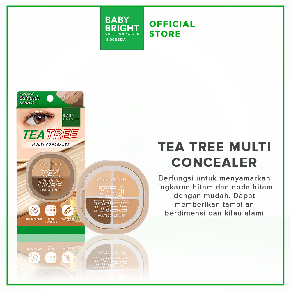Jual Concealer Baby Bright | Tea Tree Multi Concealer 8.8g | Kosmetik ...