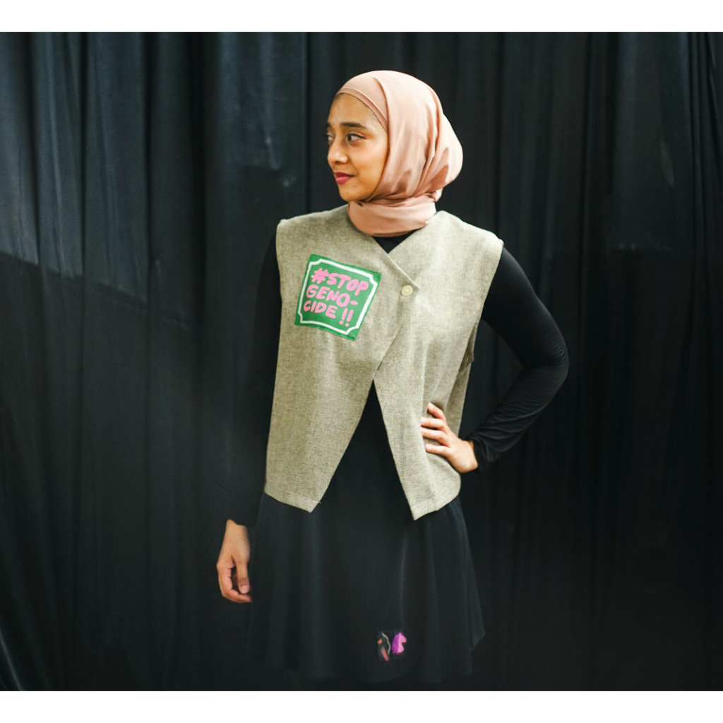 Jual Lopsided Palestine Chikigo Vest | Shopee Indonesia