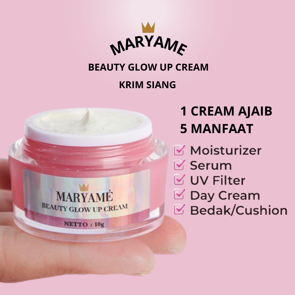 Jual Maryame Beauty Beautee Glow Up Day Cream Krim Siang Pemutih ...