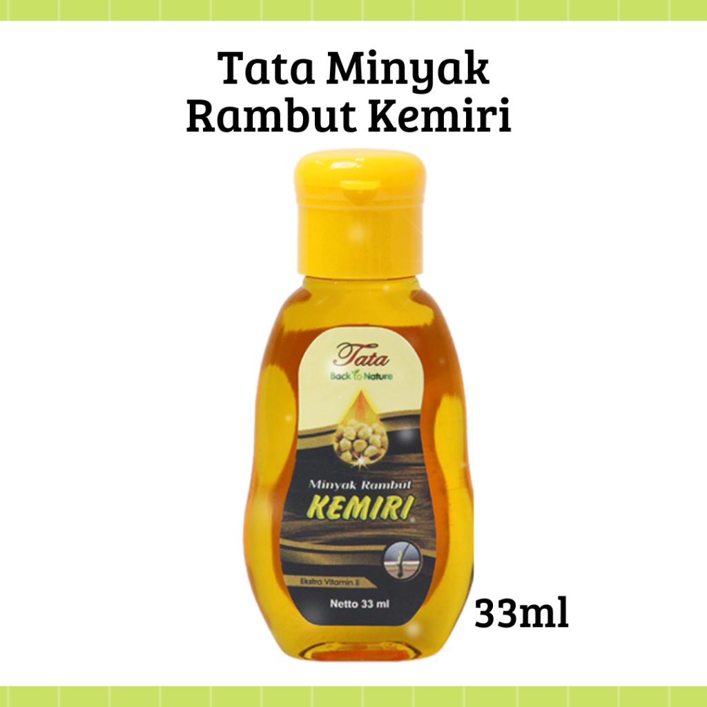 Jual Tata Minyak Rambut Kemiri 33ml | Shopee Indonesia