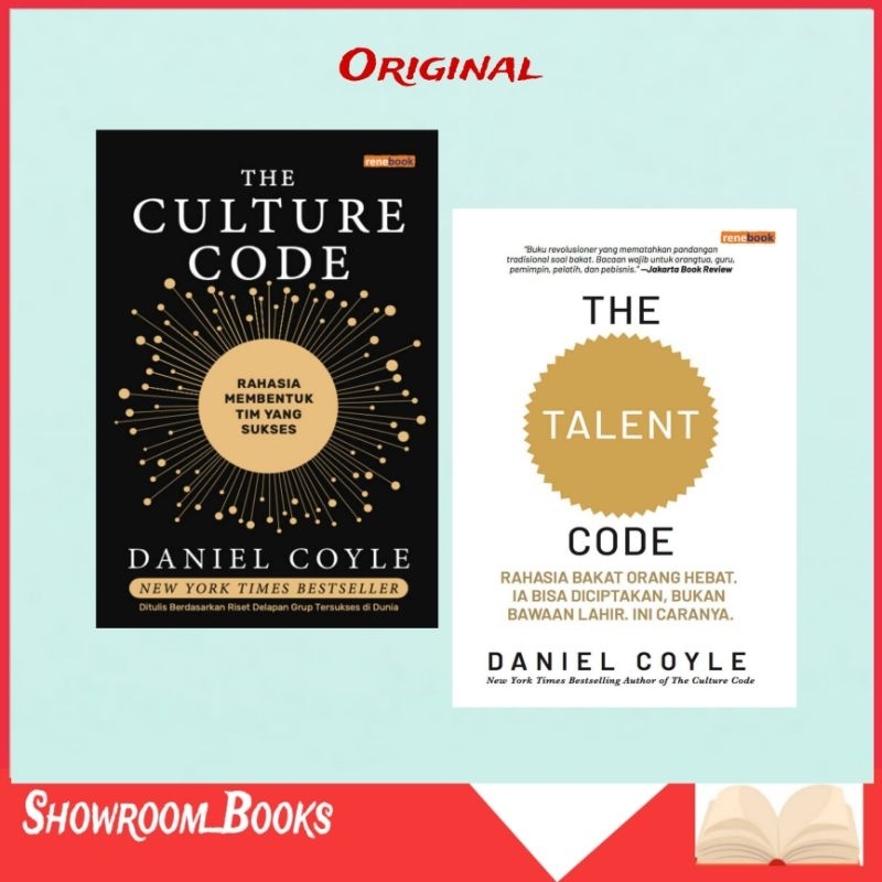 Jual Buku The Culture Dan Talent Code Daniel Coyle | Shopee Indonesia