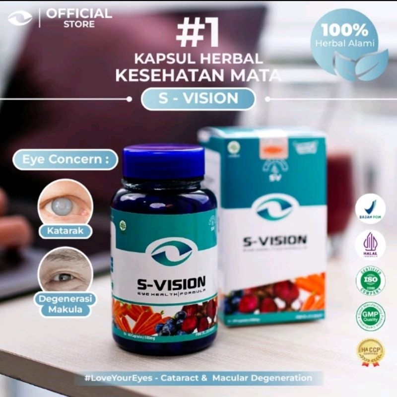 Jual SMART VISION Suplemen Mata Minus, Plus, & Silinder Terbaik - S-Vision | Shopee Indonesia