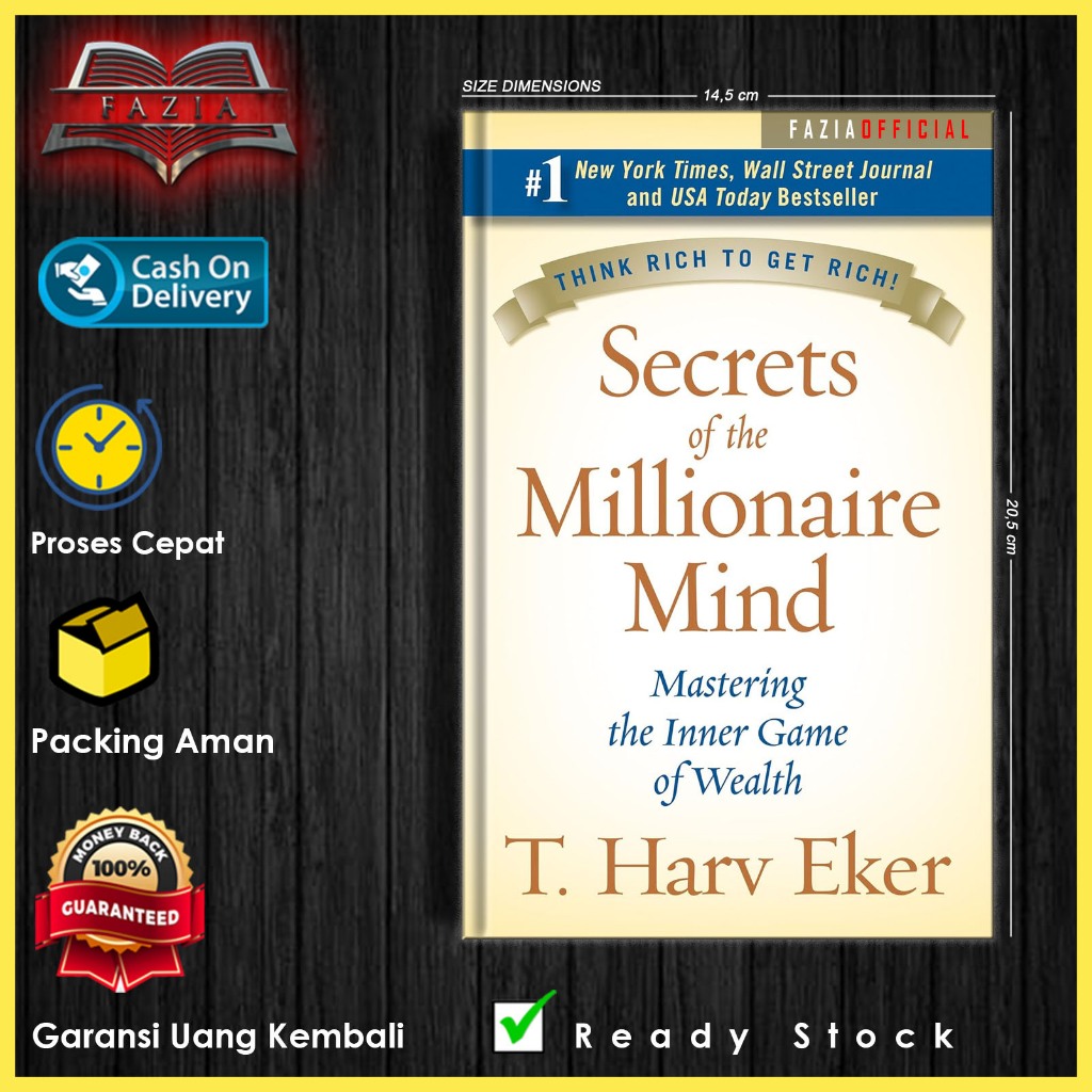 Jual Secrets Of The Millionaire Mind By T Harv Eker English Indonesia