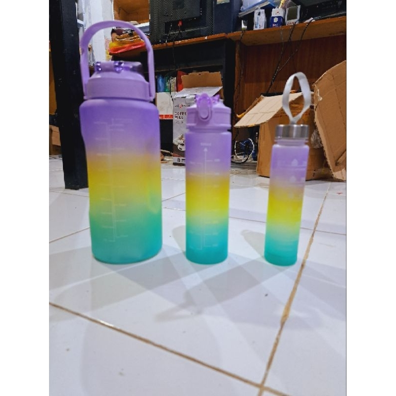 Jual BOTOL 3 IN 1 harga per 3 botol / BOTOL BERANAK 3 IN 1 2000ML+900ML ...