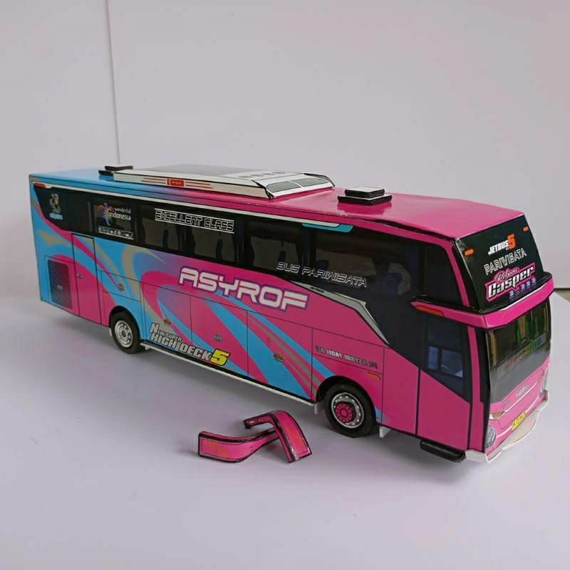 Jual miniatur bus CASPER JET BUS 5 ASYROF | Shopee Indonesia