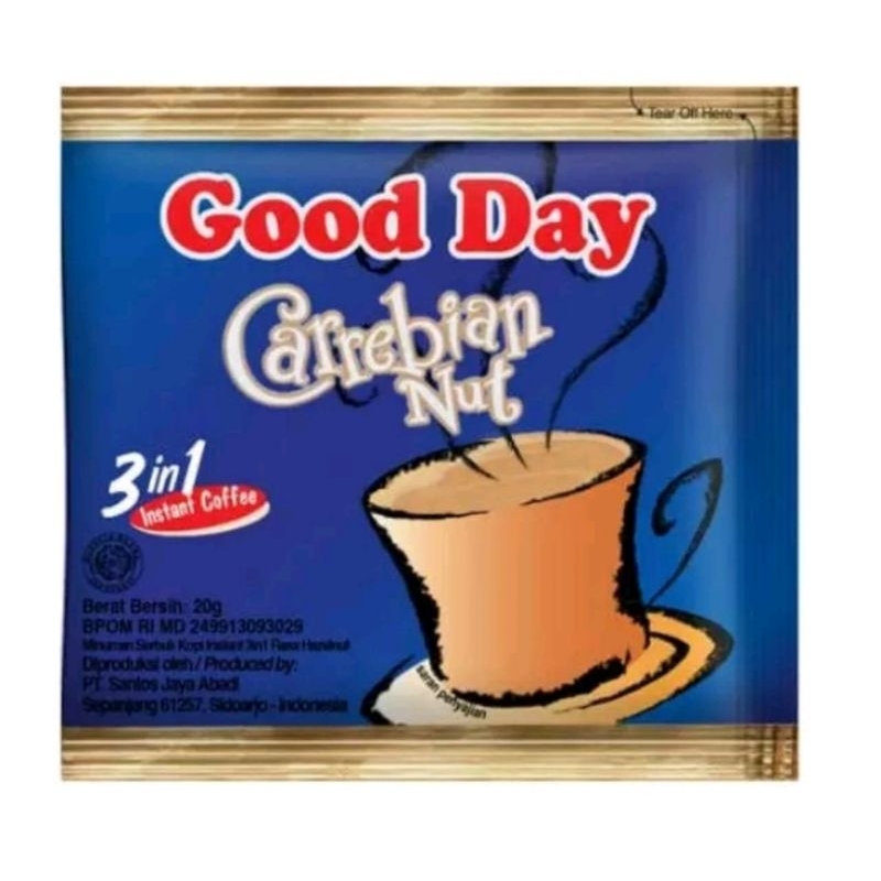 Jual Good Day 3 in 1 isi 10 sachet x 20gr all varian | Shopee Indonesia