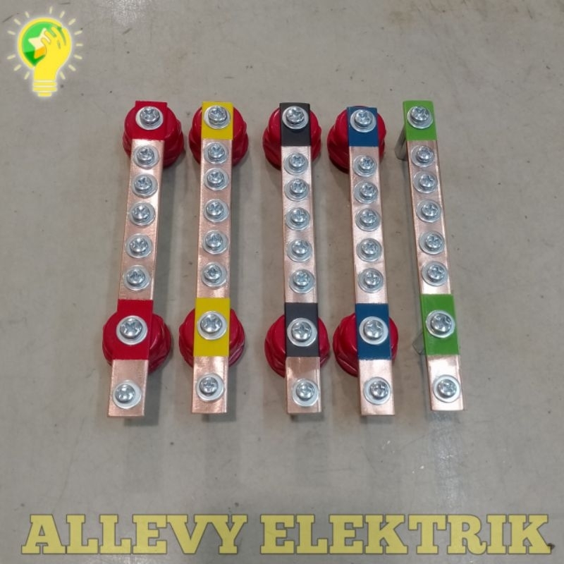 Jual BUSBAR 3X15 RSTN+GROUND PANJANG 15CM | Shopee Indonesia