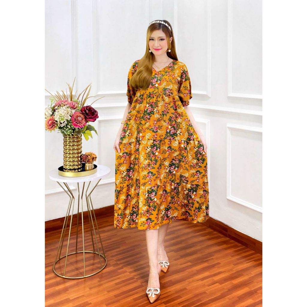 Jual KANZIA HOME DRES - MASAYU DRES - KANZIA DASTER POLOS - DRES BUMIL ...