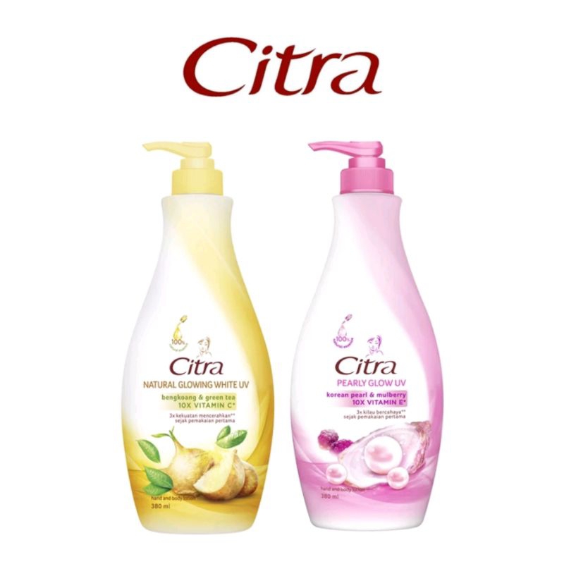 Jual Citra Hand Body Lotion 210ml & 380 ml | Shopee Indonesia