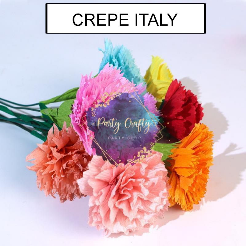 Jual KERTAS IMPORT/50x250 CM/KERTAS CREPES/KERTAS CREPE/TISSUE CREPE ...