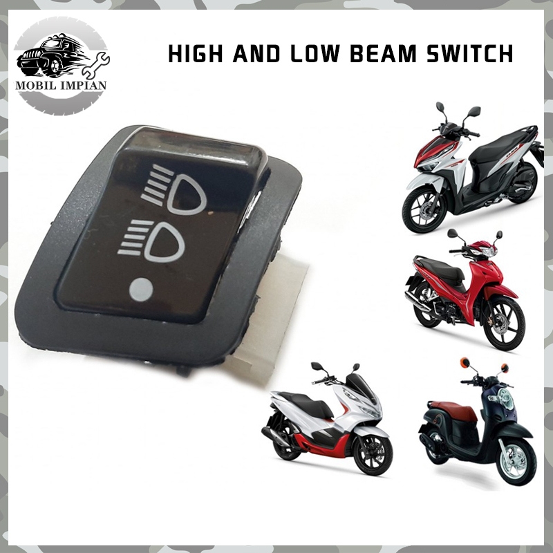 Jual Tombol DIM 3 TITIK ON F1 Spacy Revo SAKLAR ORIGINAL MOTOR | Shopee ...