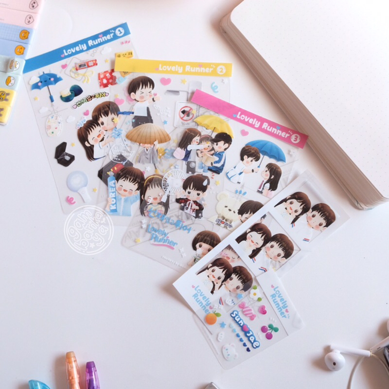 Jual lovely runner stickers by gambarika | Shopee Indonesia