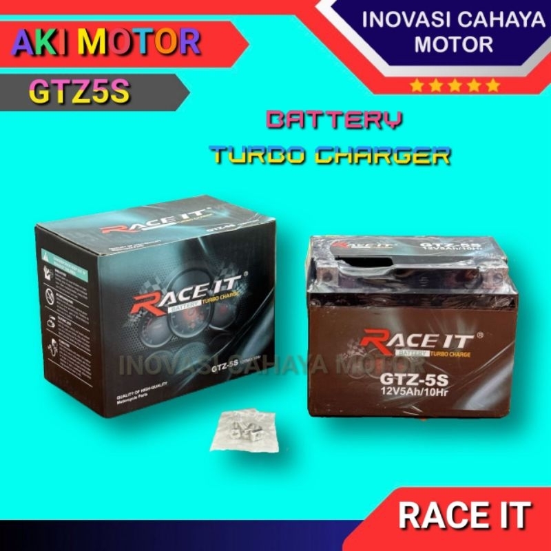 Jual Aki Kering Motor GTZ5S Untuk motor Beat Karbu Vario 110 Beat FI Scoopy Vixion Mio j Mio M3 ...