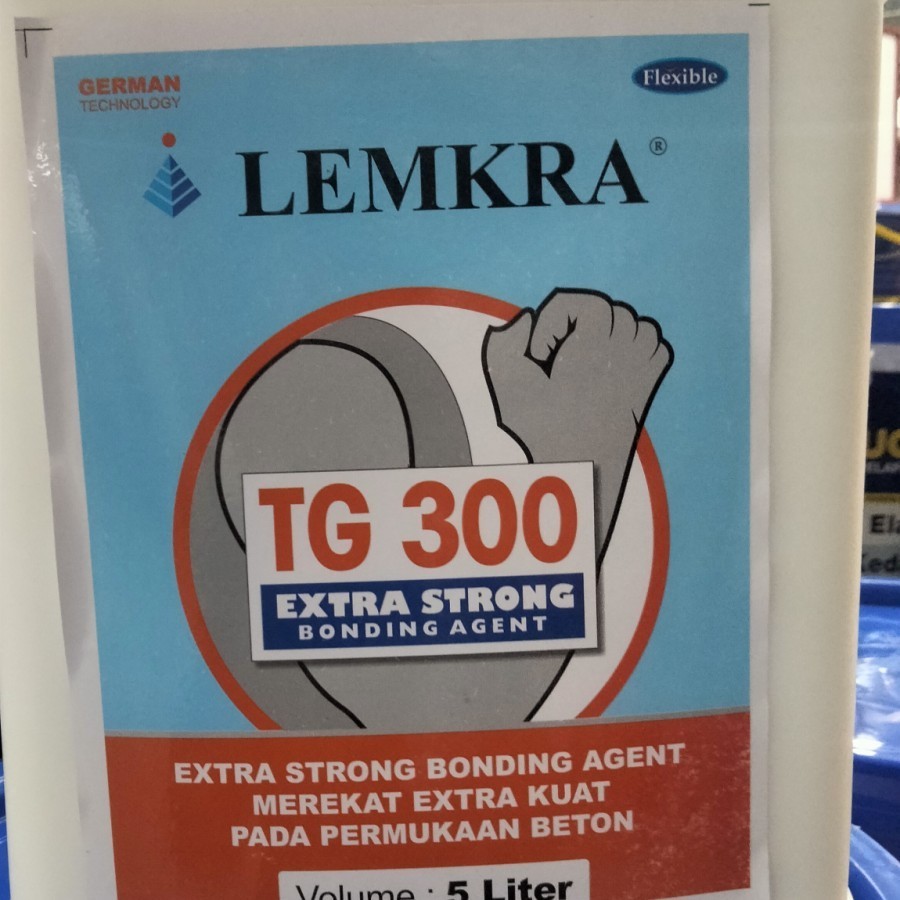 Jual Lemkra TG 300 extra strong bonding agent 5 Ltr | Shopee Indonesia