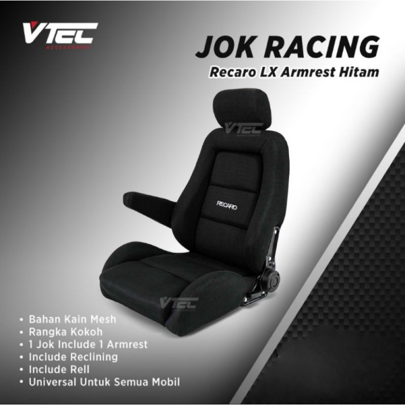 Jual Jok Recaro LX Handrest Armrest | Shopee Indonesia