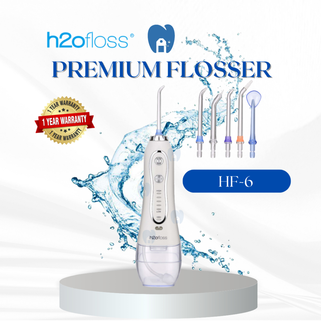 Jual H2o Floss - Water Flosser Untuk Membersihkan Sela Gigi dan Karang ...
