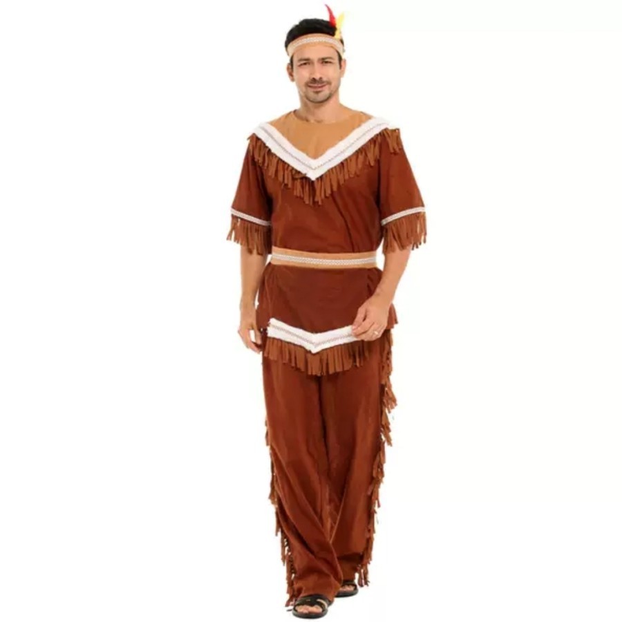 Jual American Native Indian Halloween Costume Pria Dewasa Kostum ...