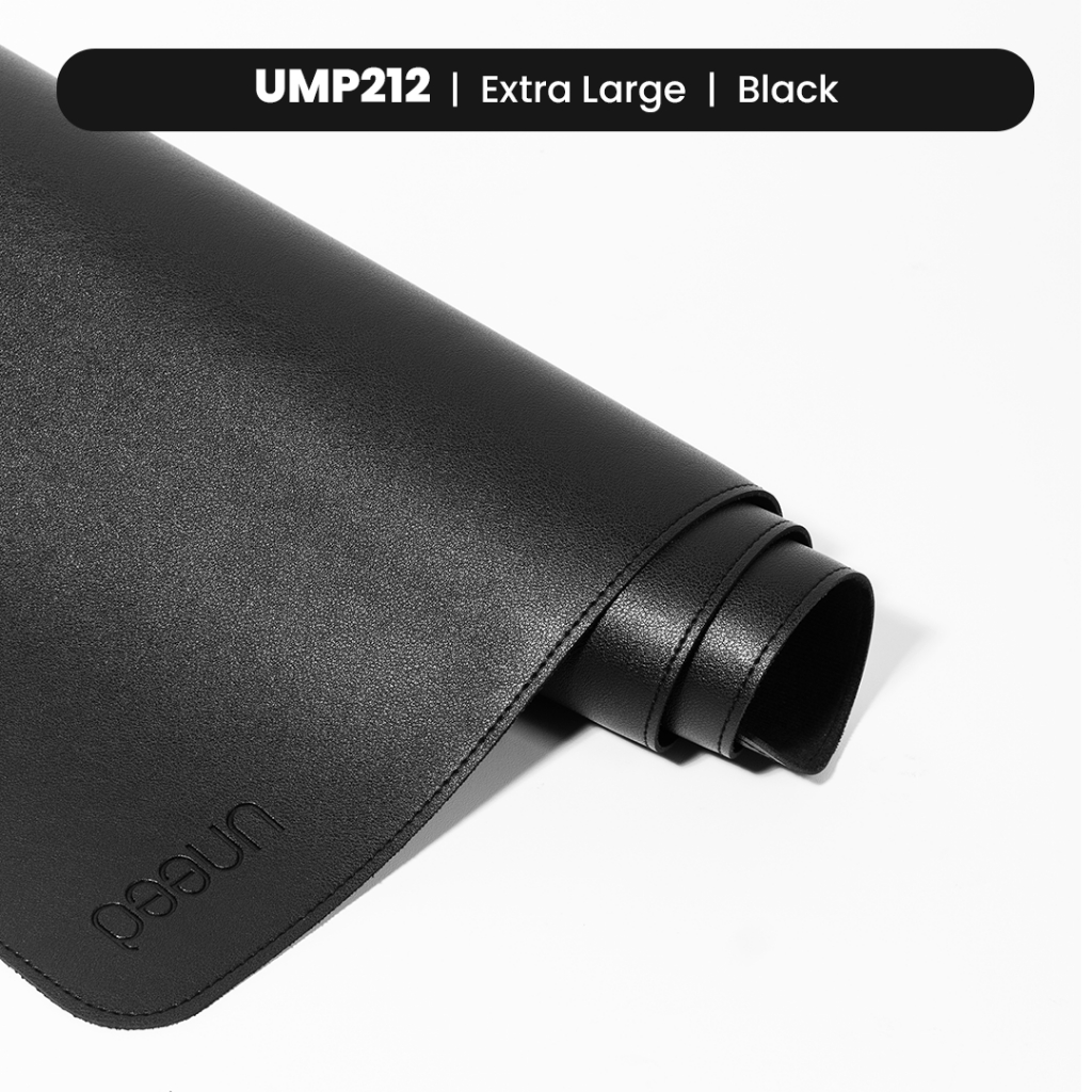 Jual UNEED Premium Mousepad PU Leather Desk Pad Waterproof | Shopee ...