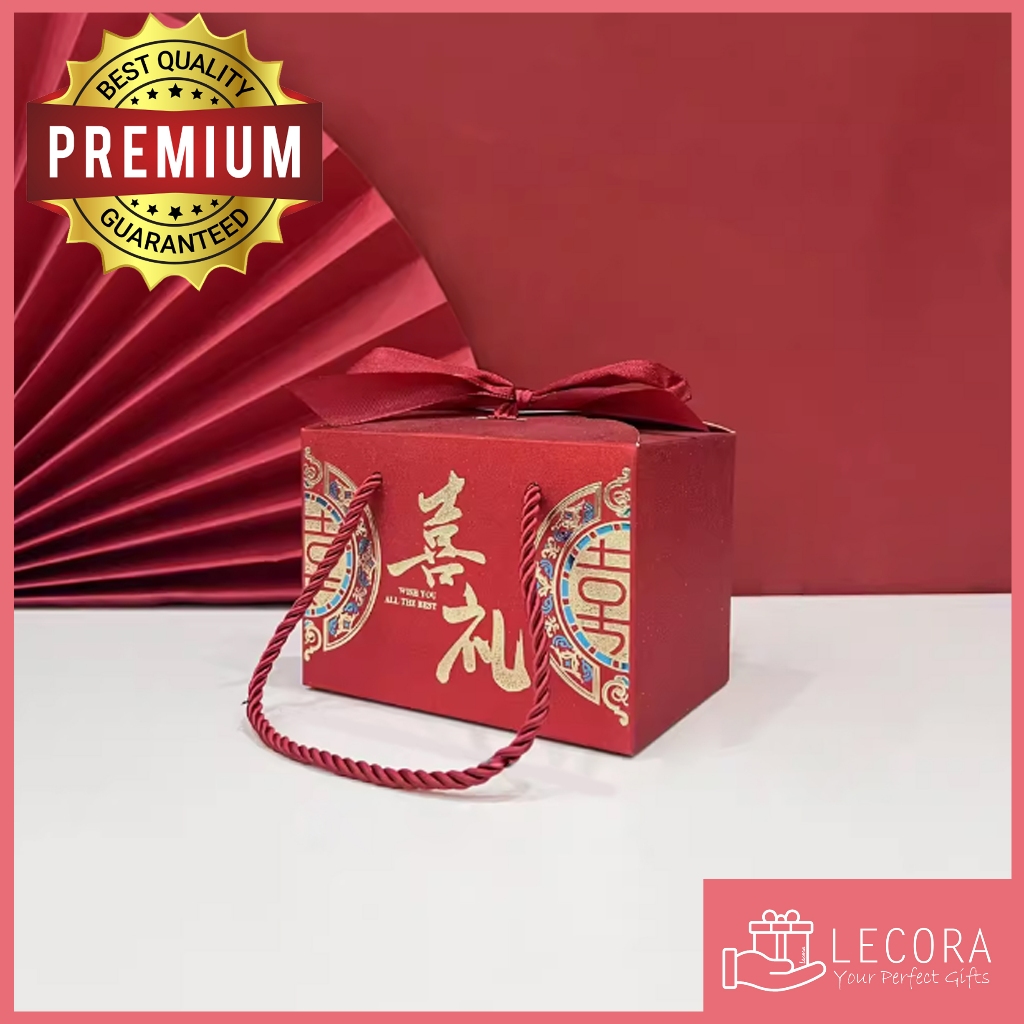 Jual LECORA Kotak Handuk / Permen / Chinese wedding /paper bag shuangxi ...