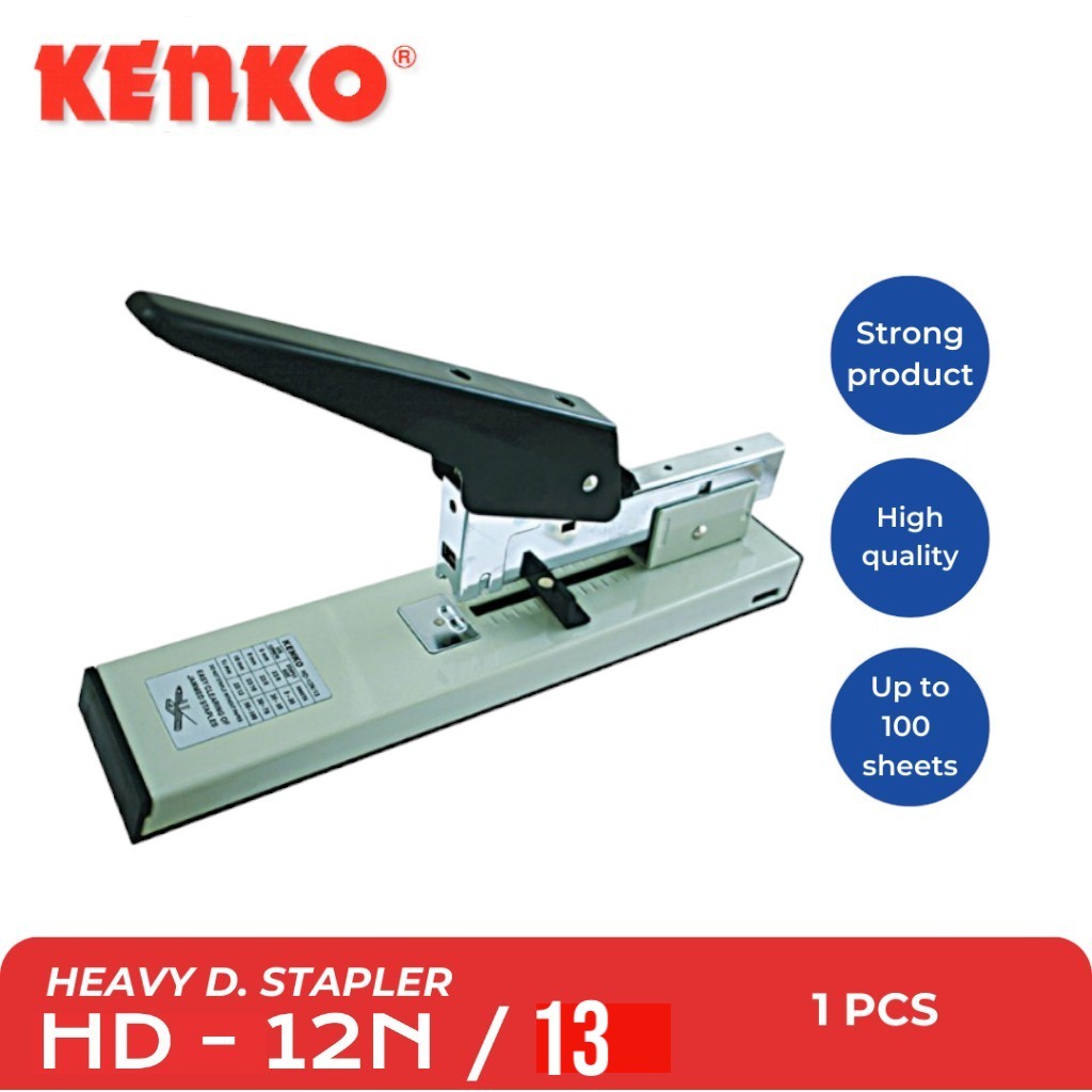 Jual Kenko Stapler Heavy Duty Besar | HD 12N /13 | Shopee Indonesia