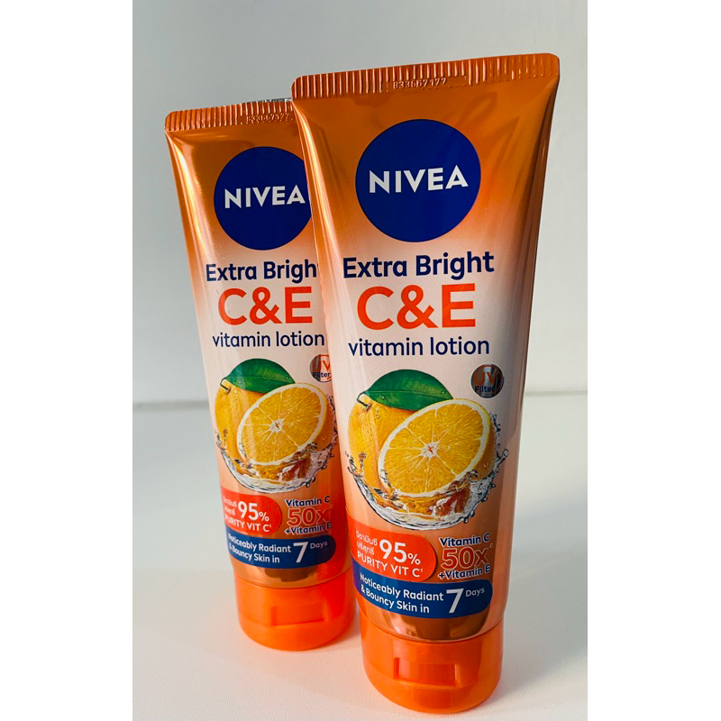 Jual NIVEA EXTRA BRIGHT C & E 180ML VITAMIN LOTION ORIGINAL TERMURAH ...