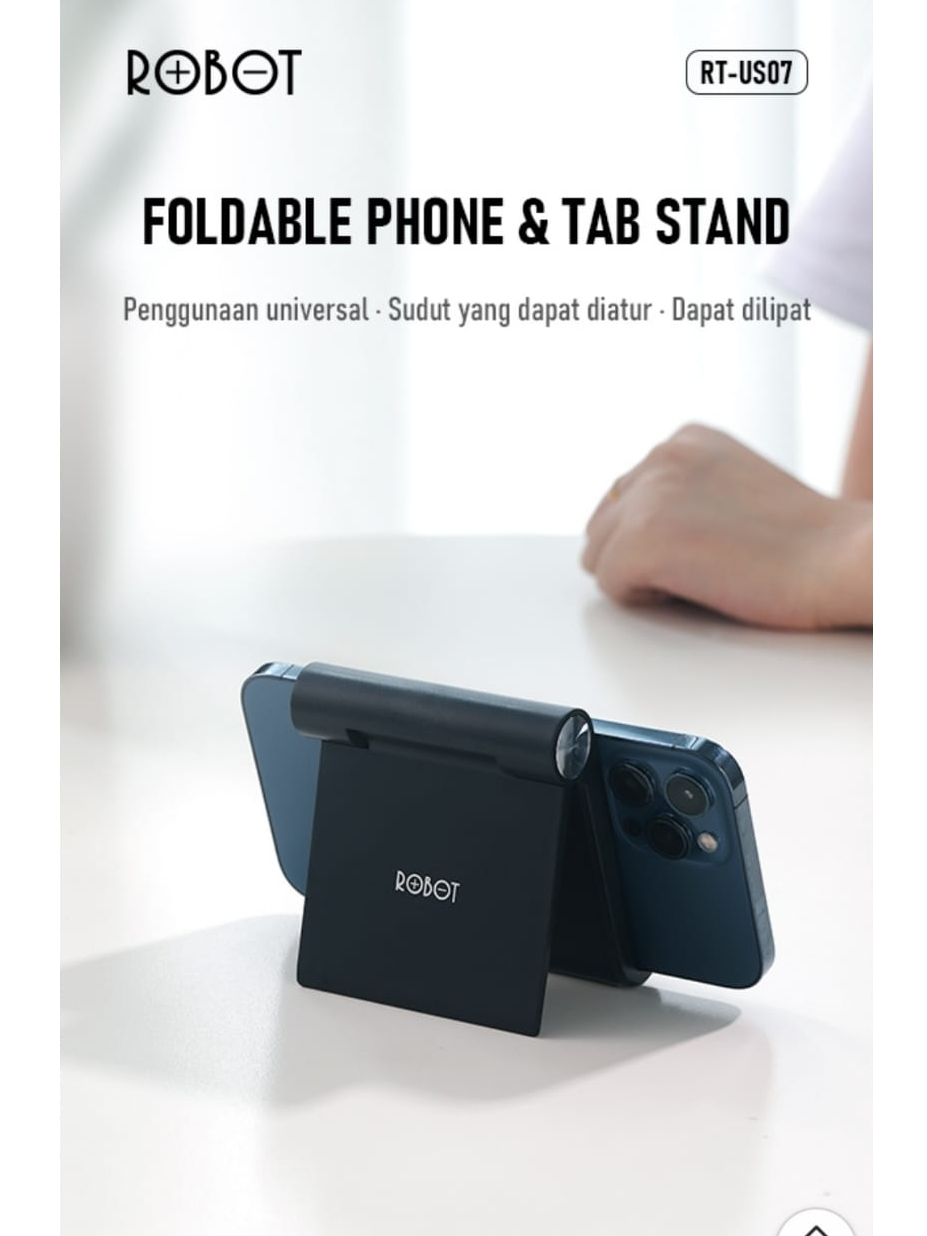 Jual ROBOT RT-US07 Foldable Universal Stent for Phone and Table Holder ...