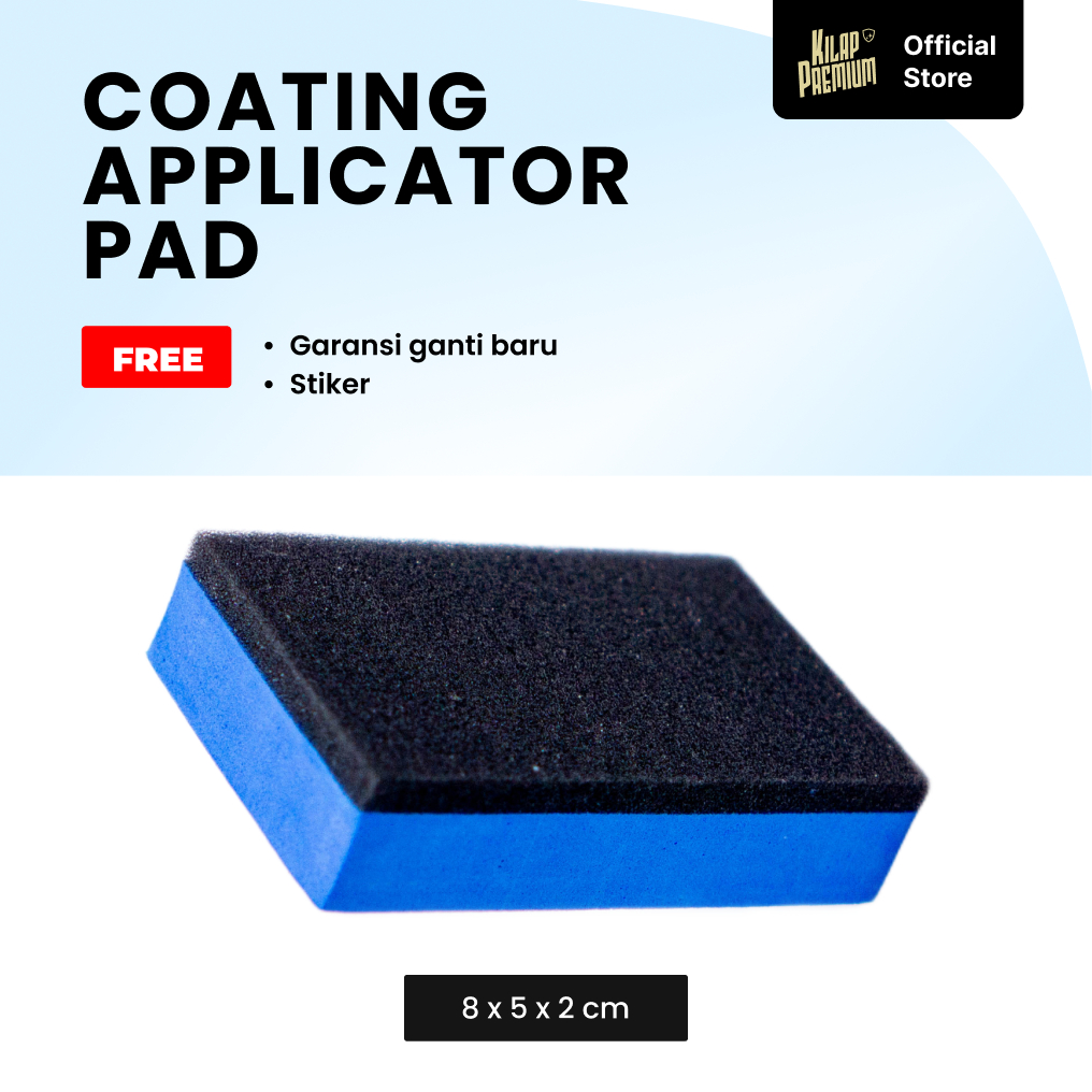 Jual Coating Applicator Pad | Kilap Premium - Applicator Block Coating ...