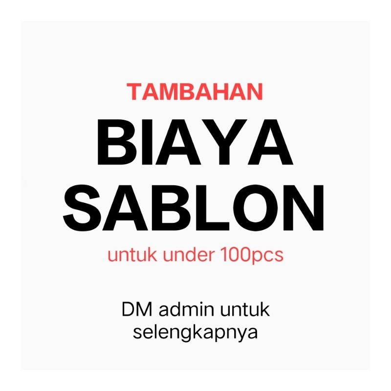 Jual BIAYA SABLON | Shopee Indonesia