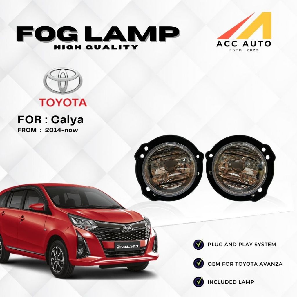 Jual Foglamp Toyota Calya OEM Original | Shopee Indonesia