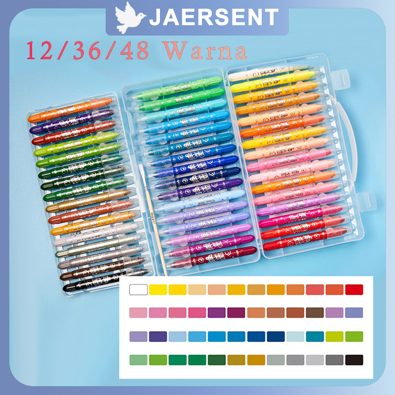 Jual CRAYON GRASP / CRAYON GRASP MATA SEDANG / SILKY CRAYON / WATER ...