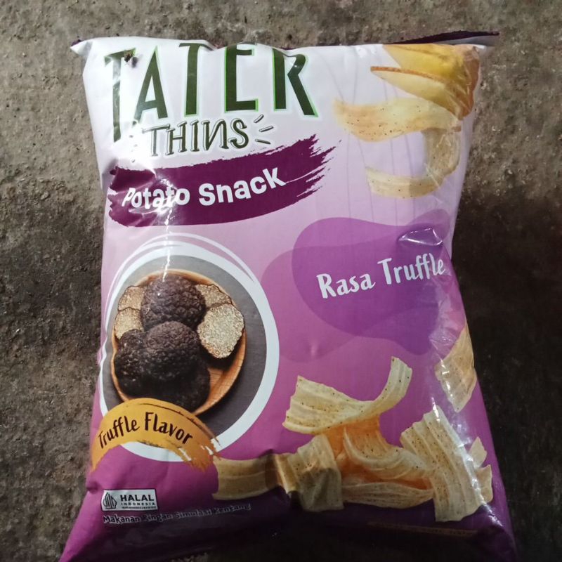 Jual tater thins rasa truffle 100g twinpack | Shopee Indonesia