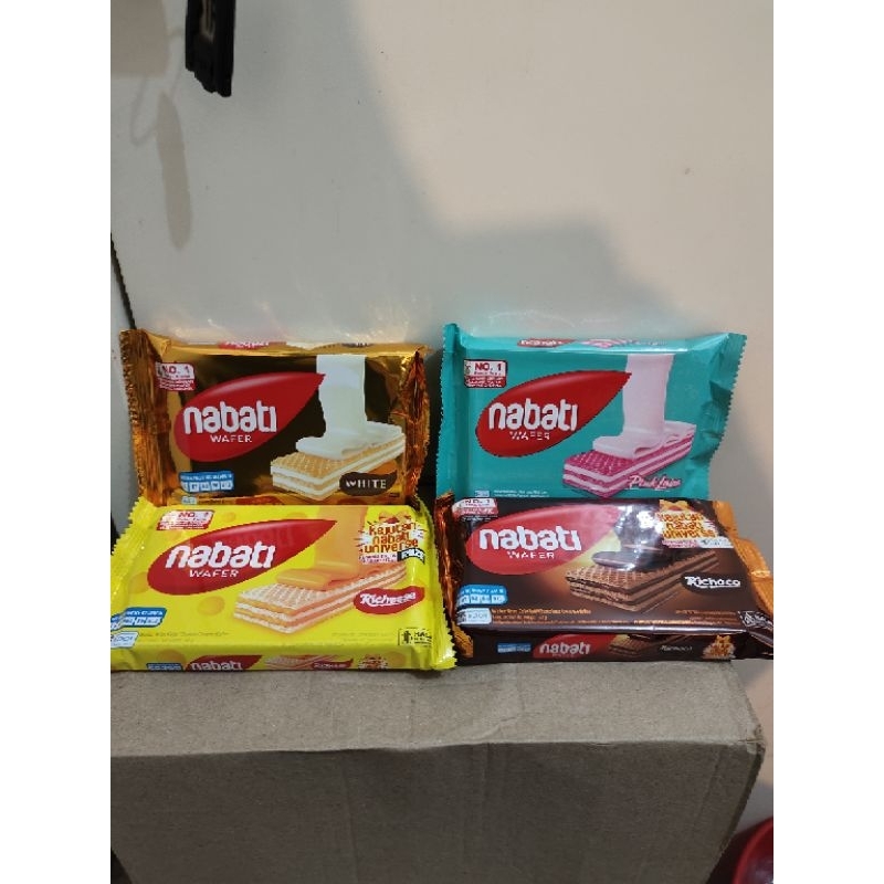 Jual Nabati wafer 40 gr ( 1 pak isi 5) | Shopee Indonesia