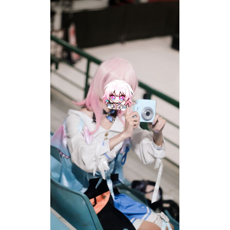 Jual Kostum+Wig March 7th HSR (preloved) | Shopee Indonesia