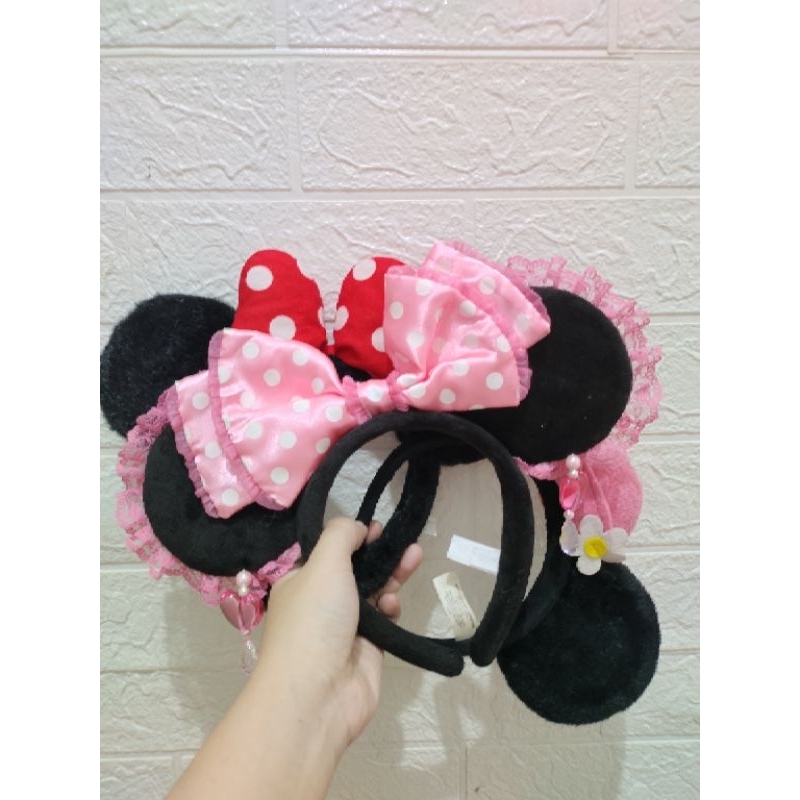 Jual BANDO DISNEYLAND ORIGINAL BANDO MINNIE MICKEY MOUSE | Shopee Indonesia