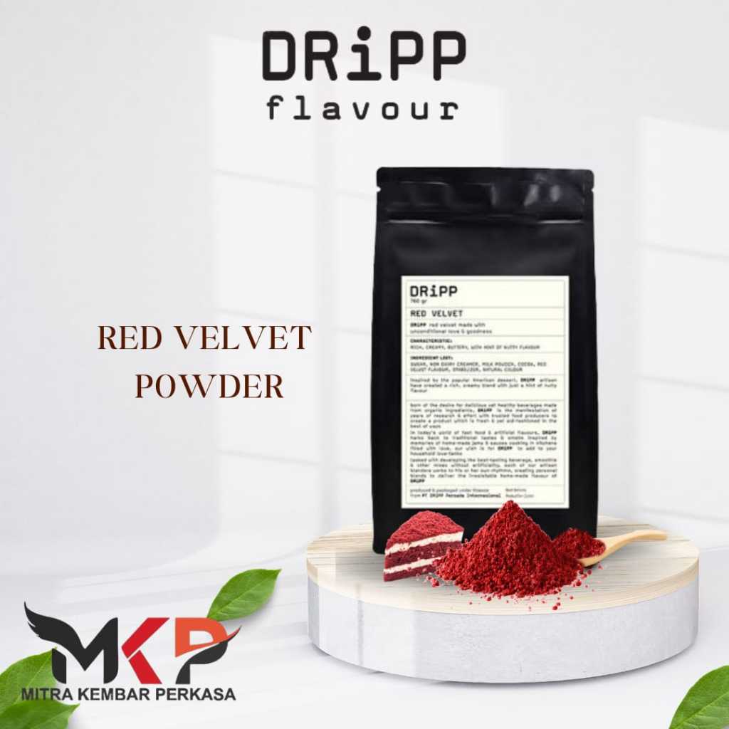 Jual DRIPP RED VELVET - powder rasa redvelvet- | Shopee Indonesia