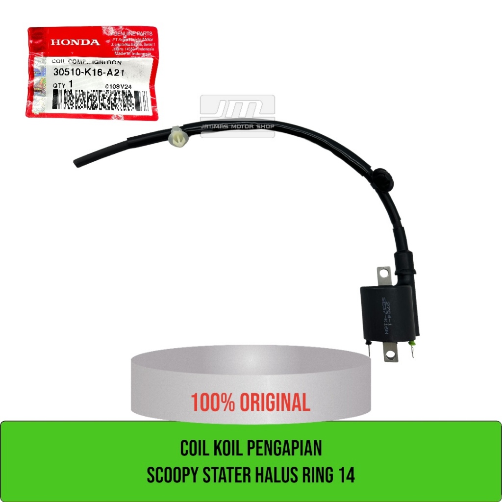 Jual Coil koil pengapian scoopy stater halus ring 14 30510-K16-A21 ...