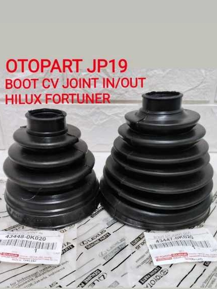 Jual KARET BOOT AS RODA HILUX FORTUNER BOOT CV JOINT HILUX FORTUNER HARGA 1SET 2PC IN/OUT ...