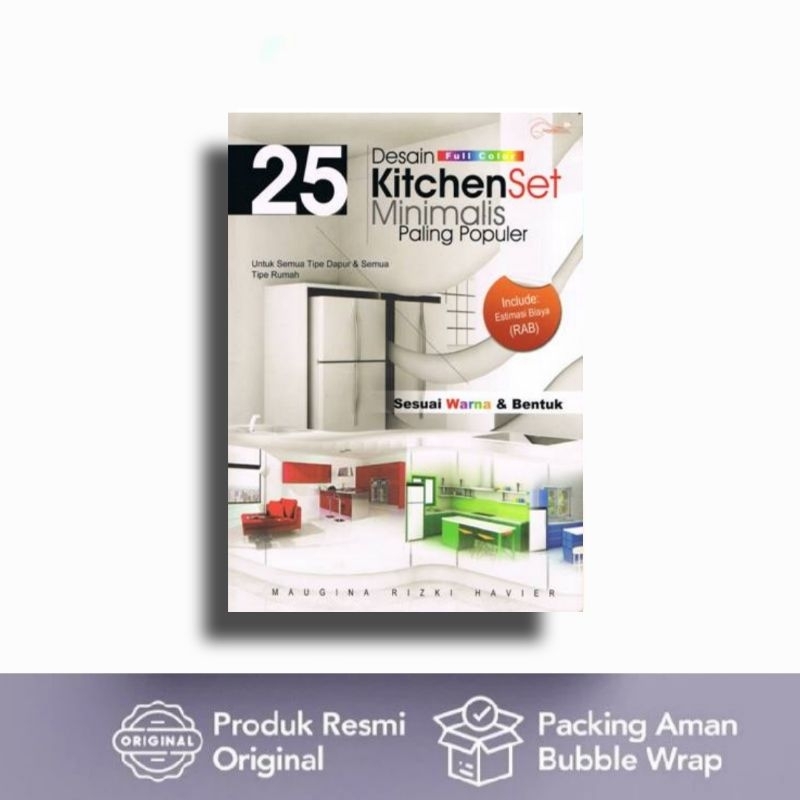 Jual Buku 25 Desain Kitchen Set Minimalis Paling Populer | Shopee Indonesia