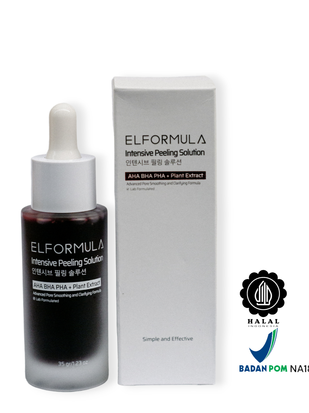 Jual EKSFOLIASI WAJAH El Formula Peeling solution | Shopee Indonesia