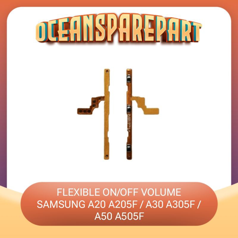 Jual Samsung A20 A205F / A30 A305F / A50 A505F - Flexsible Power On Off Volume Original | Shopee ...