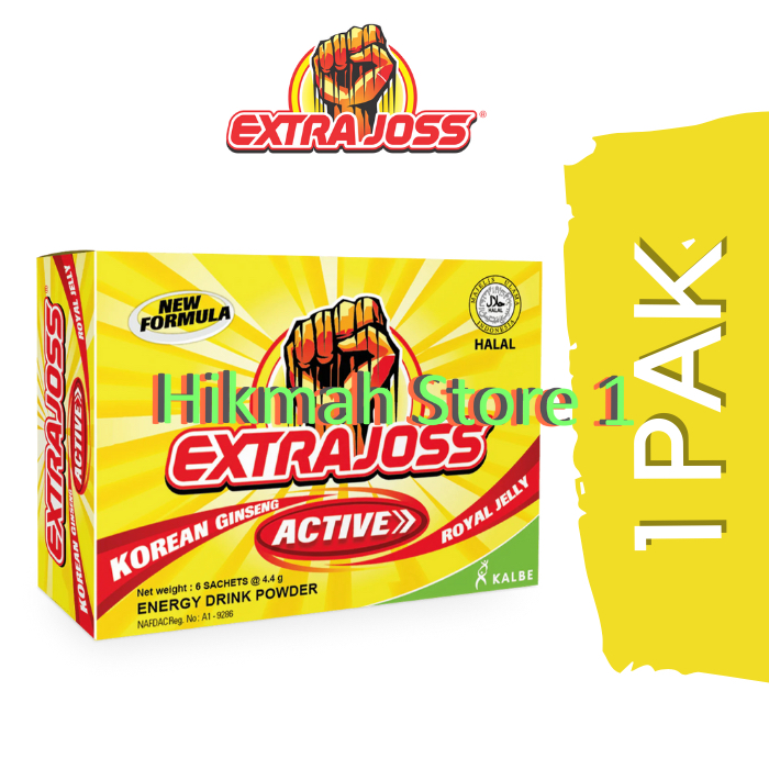 Jual Extra Joss / EXTRA JOSS ACTIVE 1 BOX ISI SACHET @ 4 g / extra joss ...