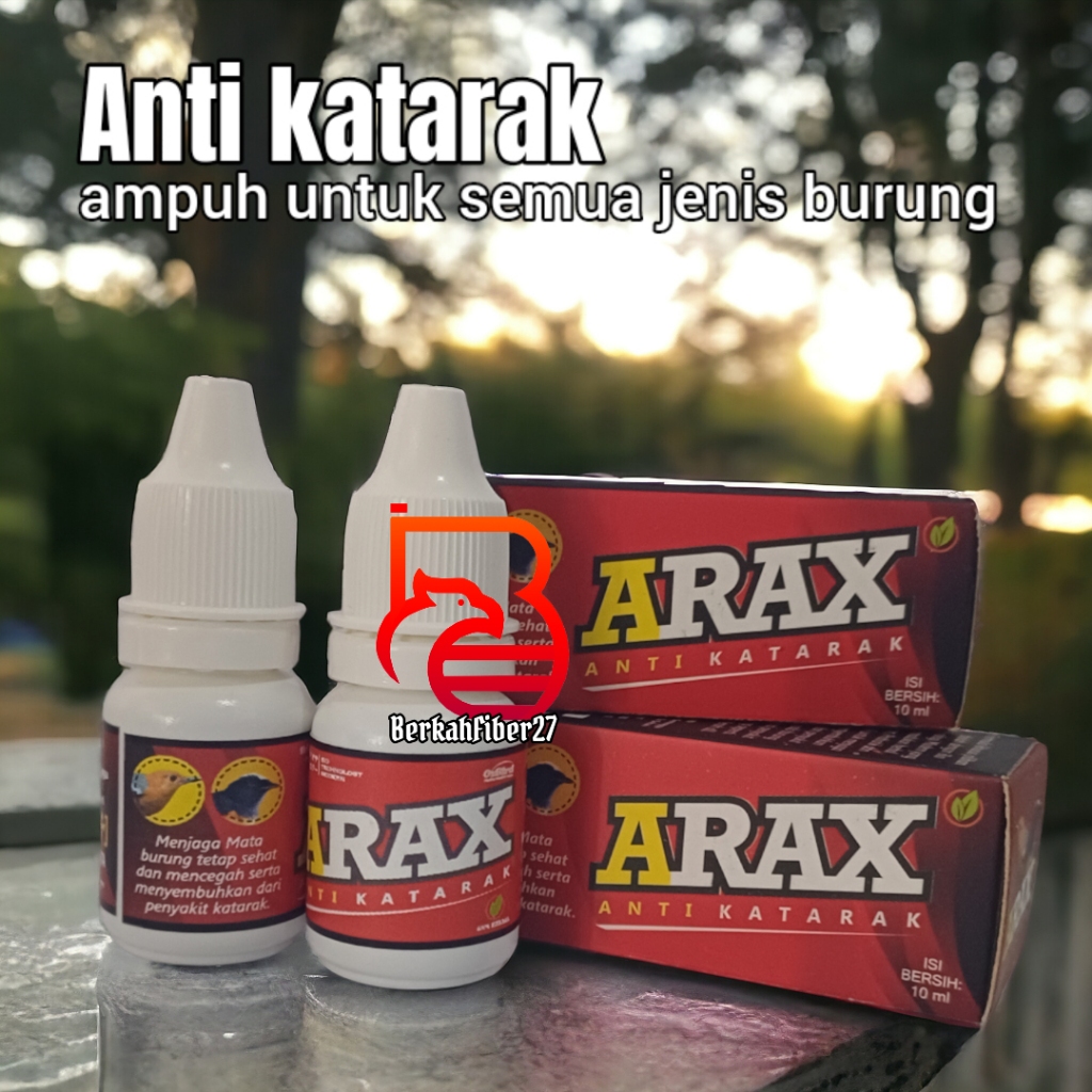 Jual ARAX ANTI KATARAK ORBIRD OBAT BURUNG SAKIT MATA KATARAK RADANG ...