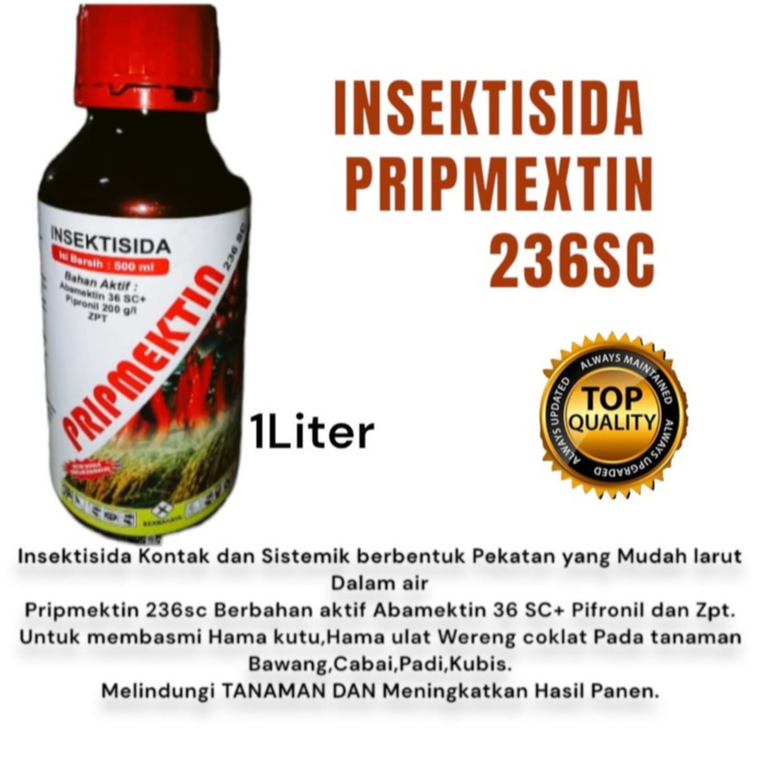 Jual INSEKTISIDA PRIPMEXTIN 236sc 1LITER /PEMBASMI HAMA TANAMAN ... Jual INSEKTISIDA PRIPMEXTIN 236sc 1LITER /PEMBASMI HAMA TANAMAN ...