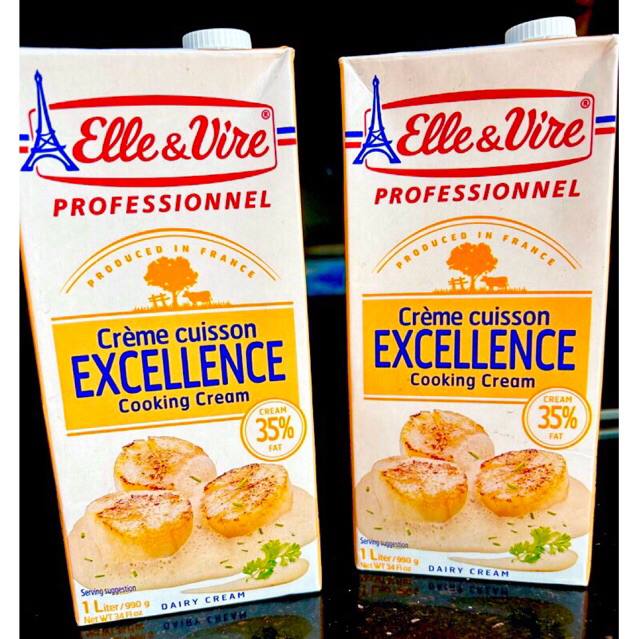 Jual Cooking Cream Elle 1ltr | Shopee Indonesia