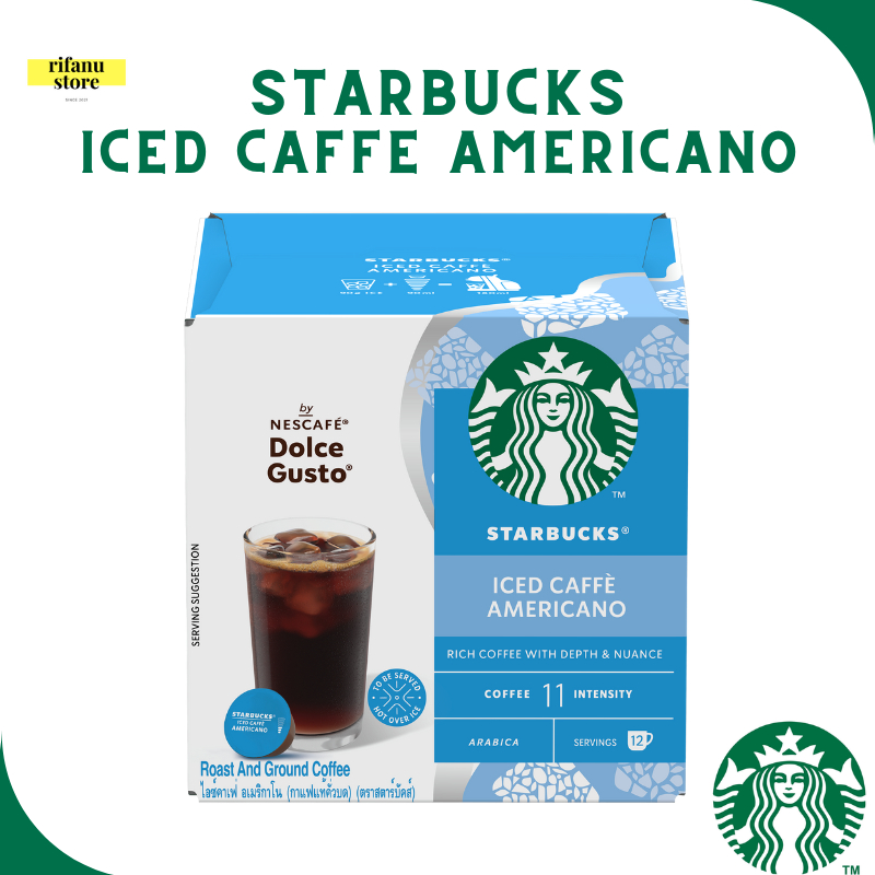 Jual Nescafe Dolce Gusto Starbucks iced caffe Americano Capsule ndg ...