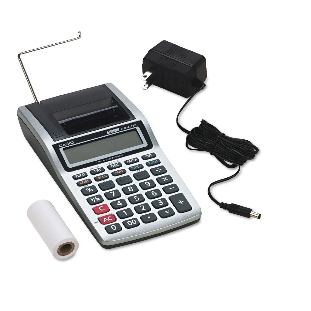 Jual Casio Printing 12 Digital HR-8TM . Kalkulator + Printer Thermal ...