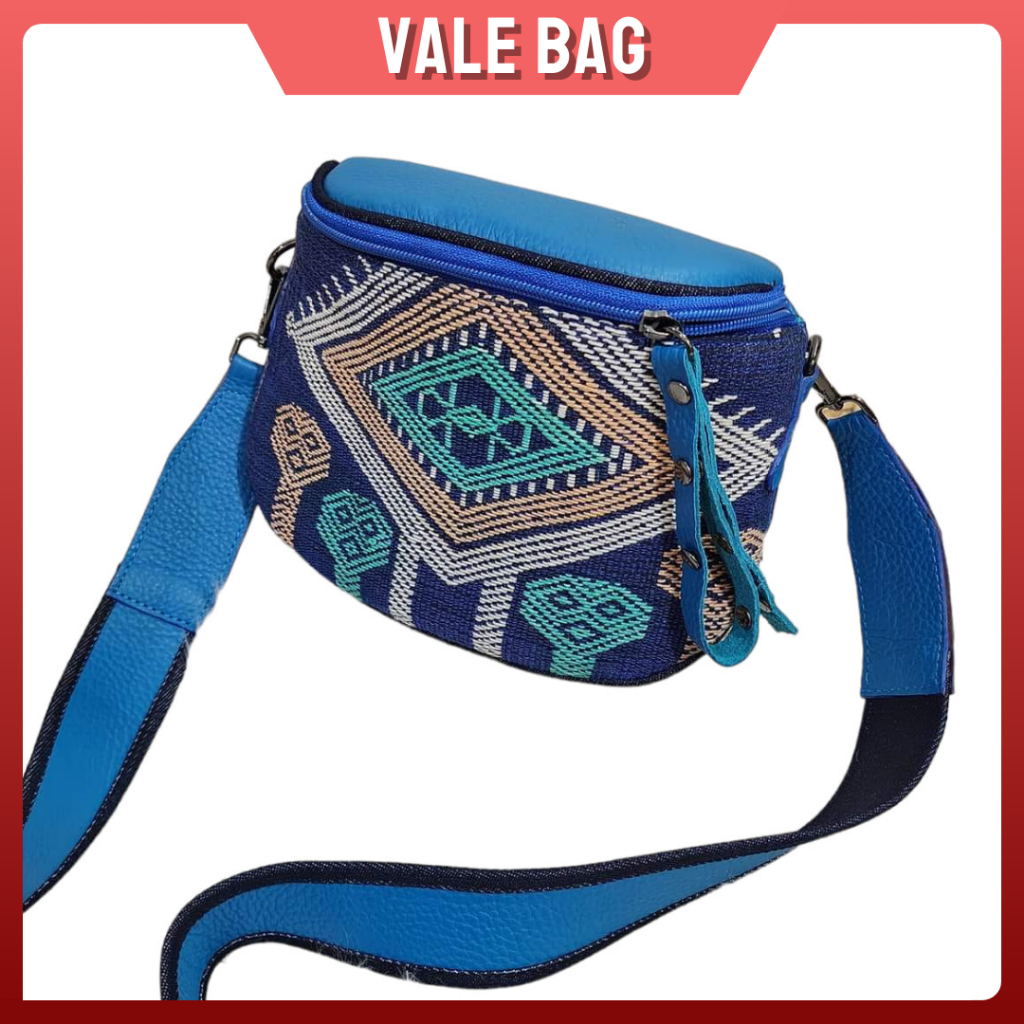 Jual (Banyak Motif) VALE BAG Tenun Tangan NTT Mix Kulit Sapi Asli ...