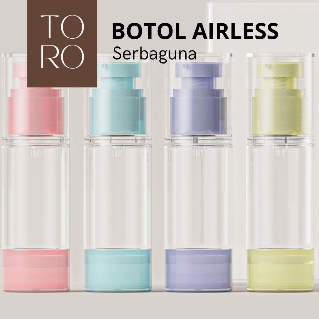Jual TORO - BOTOL AIRLESS | BOTOL VAKUM TANPA SELANG | BOTOL PUMP SPRAY ...