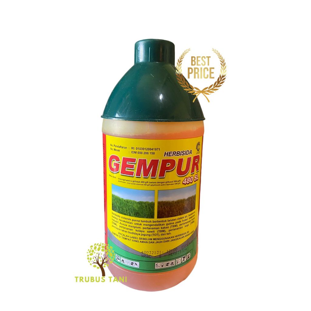Jual Gempur Herbisida 480SL 1 liter | Shopee Indonesia
