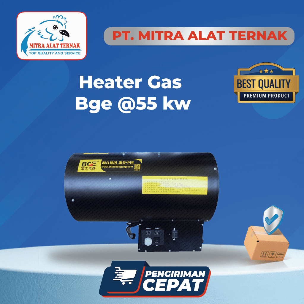 Jual Heater Gas BGE @55 KW - Pemanas Gas Kandang Ayam | Shopee Indonesia